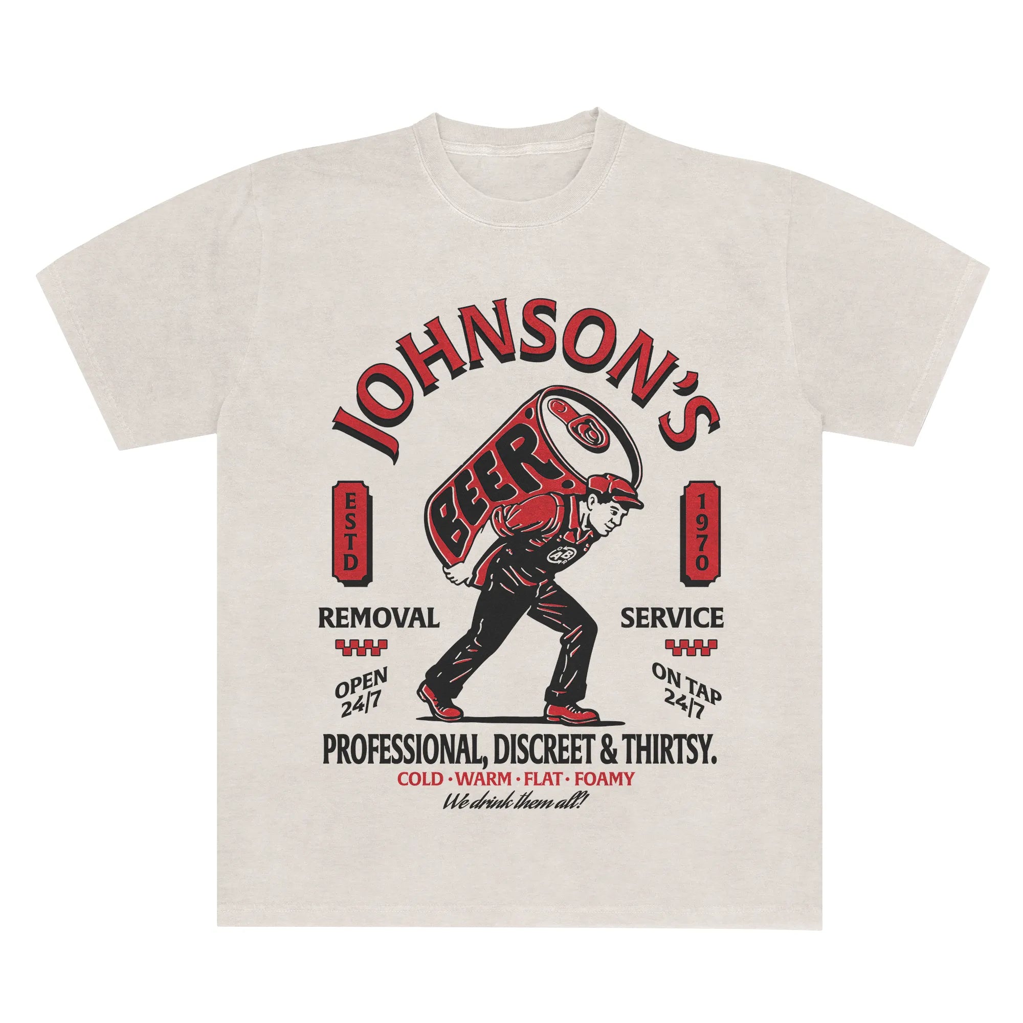 *Personalized* Beer Removal Comfort Colors T-shirt – A or B Tees